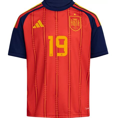 Lamine Yamal Spain Youth Home Jersey World Cup 2026 Eurosport Soccer
