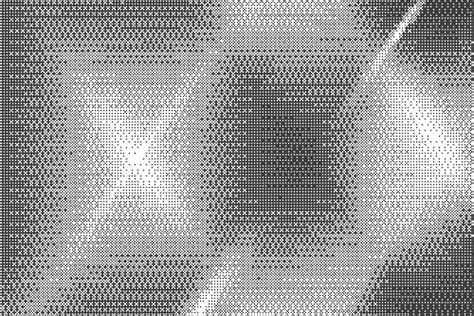 bitmap pattern with pixel texture dotted gradient retro gradation of