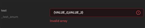 Enum Array Not Treated The Same As Other Arrays · Issue 8973