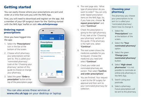 Order Prescriptions Via The Nhs App