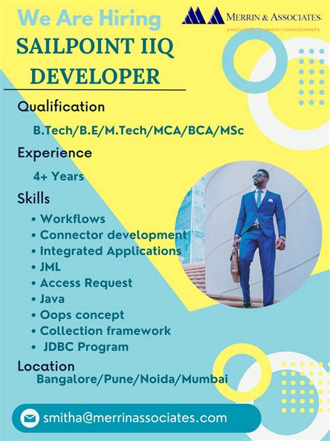 merrin and associates on linkedin hiring sailpointdeveloper workflows connectordevelopment…