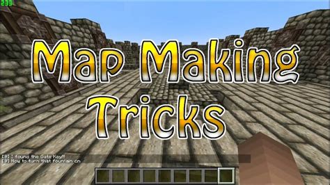 Minecraft Map Making Tricks 17 Youtube