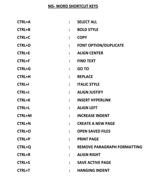 Exercise 1 Word Practice Book How To Make Word Shorcut Keys In Ms Word