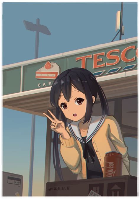 Nakano Azusa K On Drawn By Tornier Danbooru