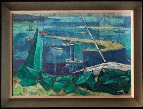 Irving Marantz 1912 1972 Modernist Abstraction 1371 On May 06 2023 John Mcinnis