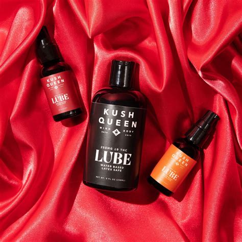Cannabis Lube Bundle Thc Cbd Lubricant Set Save Kush Queen