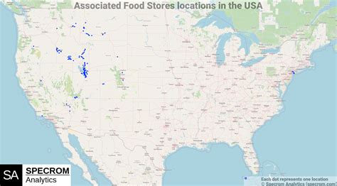 Associated Food Stores Locations In The Usa · Specrom