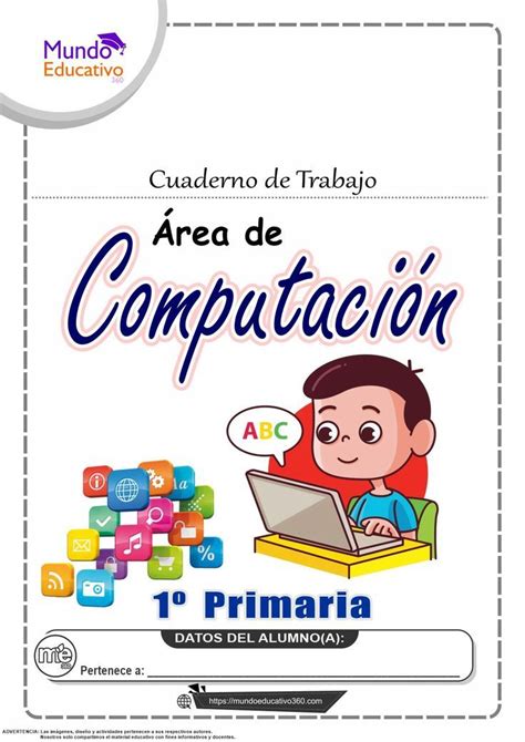 Cuaderno De Trabajo ComputaciÓn Computacion Libros De Comunicacion Clases De Computacion
