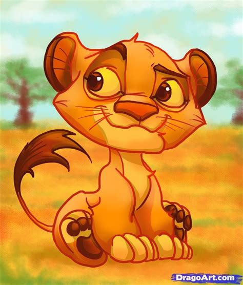 How To Draw Chibi Simba Simba Step By Step Chibis Draw Chibi Anime Draw Japanese Anime