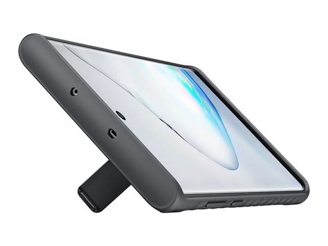 Samsung Note 10 Protective Standing Cover Red White Mobile