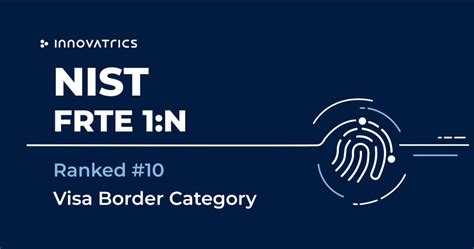 Innovatrics Facial Recognition Algorithm Now Ranks Among Global Top 10