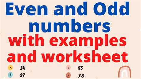 Odd Number Formula Definition Types Properties Examples 45 OFF