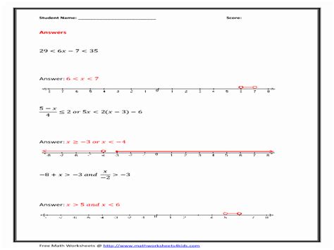 Graphing Linear Inequalities Worksheet Chessmuseum Template Library