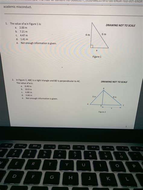 Solved Engr 103 001 Engr Academic Misconduct 1 The Value Of