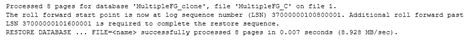 Sql Server中的零碎数据库还原 Csdn博客