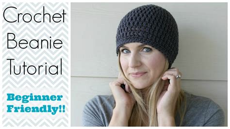 Easy Crochet Beanie Pattern For Beginners