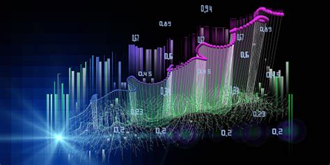 선과 색상 요소에서 추상적인 배경 와이어프레임 그래프 가상 공간과 지점의 기술 와이어프레임 개념 비즈니스 과학 및 기술 데이터