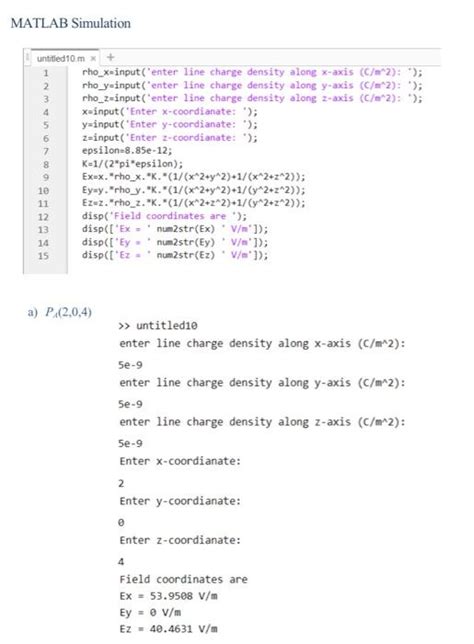 Solved Can You Explain The Matlab Code And The Result And