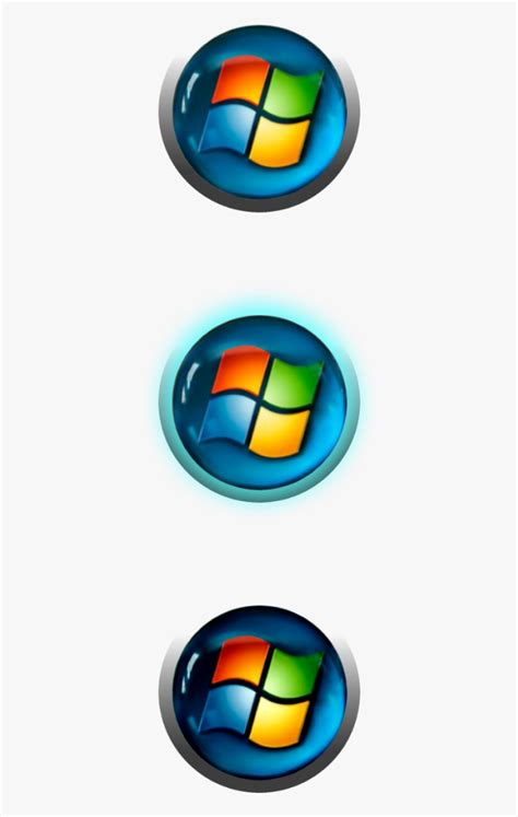 Windows 7 Start Button Small HD Png Download Kindpng