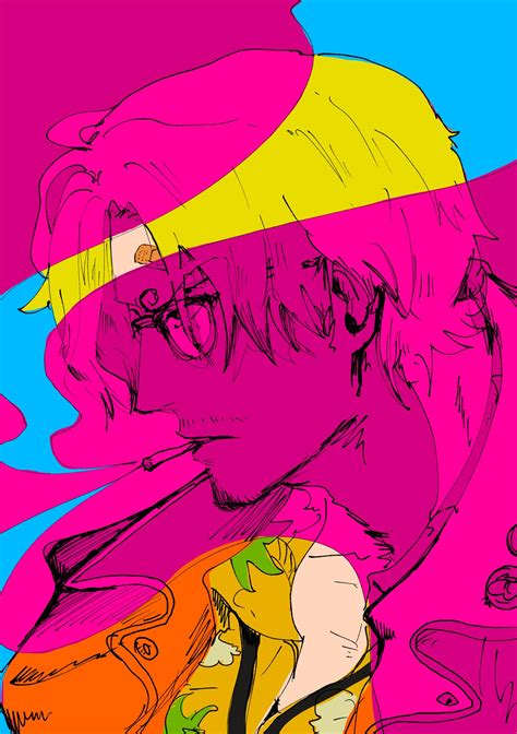 Zorogetsome Sanji One Piece One Piece Highres 1boy Cigarette