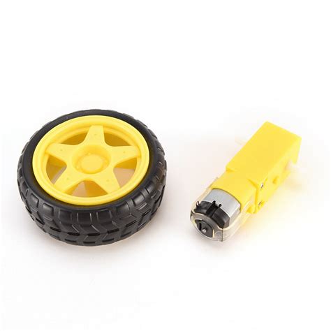TT Motor Gear And Wheel Set For Arduino Raspberry Pi Smart Car Robot DIY Projects AUSCOM