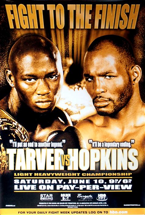 Bernard Hopkins Vs Antonio Tarver Hbo