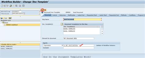 Document Template Creation Use In Work Flow SAPCODES
