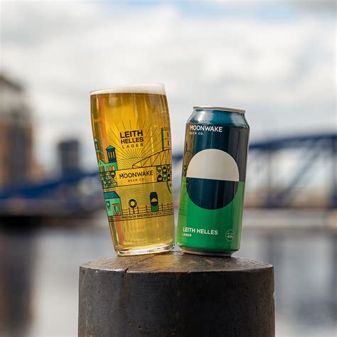 Leith Helles Lager 40 Moonwake Beer Co