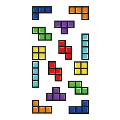 Pattern Tetris Temporary Tattoo Tattoo Stickers Temporary Tattoo