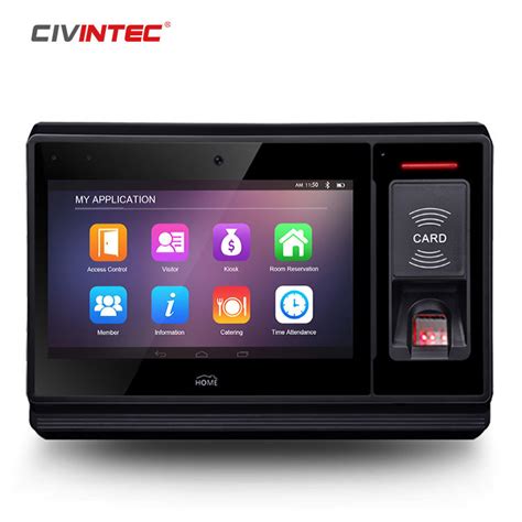 TCP IP Standalone Fingerprint Contactless Smart Card RFID Access Controller Access Control And