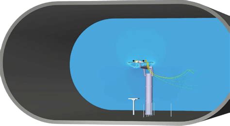 Schematic Of The Model Mounted On Sting In The Nfac 40 Ft By 80 Ft Wind Download Scientific