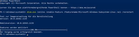 Windows 10 Subsystem Für Linux Wsl 2 Installieren