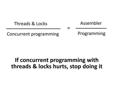 Comparing Different Concurrency Models On The Jvm Ppt