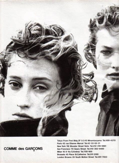 Comme Des Garcons Ads Photographie De Mode Comme Des Garcons Garcon