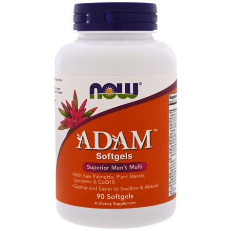 Now Foods, ADAM, Superior Men's Multi, 90 Softgels - iHerb