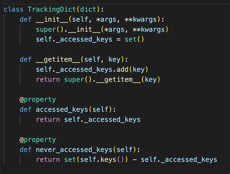 A Python Dict That Can Report Which Keys You Did Not Use