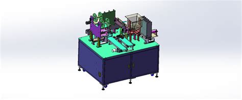 Particle Material Distribution Assembly Machine Drawing Mechstream