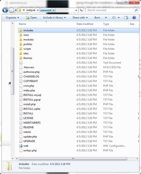 Installing Drupal On Iis With Microsoft Sql Chris Larson