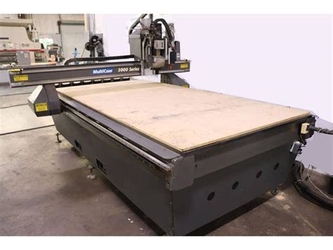 Multicam 3000 Series 3 204 R Cnc Router 5 X10 Tbl 24k Rpm 8 Atc
