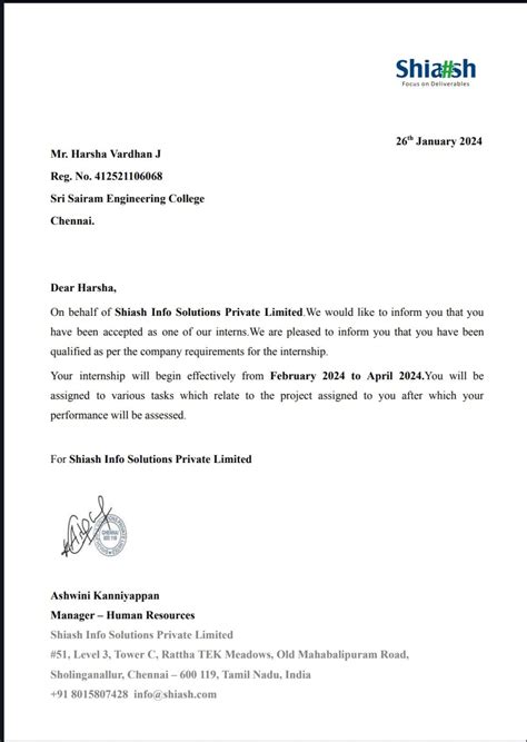 Harsha Vardhan J On Linkedin Fullstackdevelopment Internship