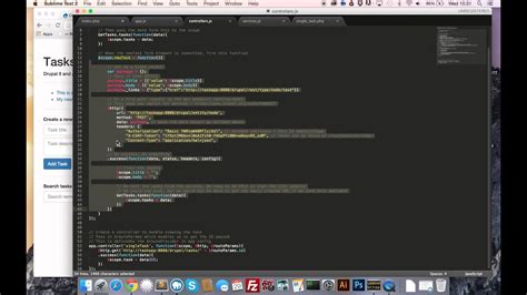 AngularJS Drupal 8 REST API YouTube