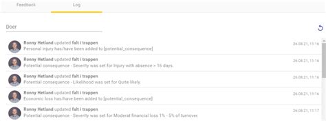 Deviation Log Support Center