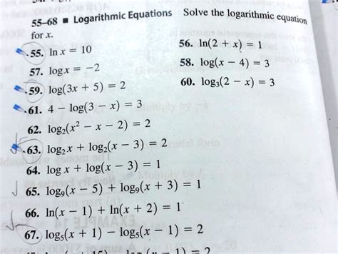 37 Solve Logarithmic Equations Calculator Gurvinderizan