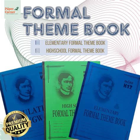 FORMAL THEME BOOK BOOKLET Elementary Highbabe 1PC Lazada PH