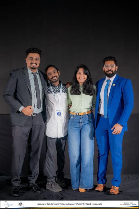 Namini Panditha On Linkedin At The Launch Of The Advance Voting Policy Paper By Next Democrats