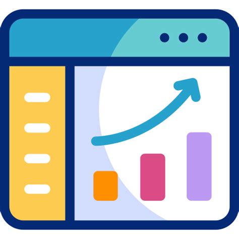 Analytics Basic Accent Lineal Color Icon