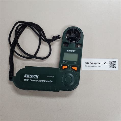 Extech 45168cp Mini Thermo Anemometer Calibration