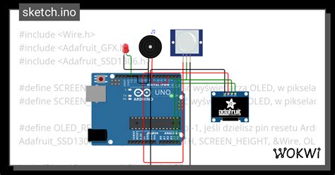Lab7 Zadanie 1 2 3 Pacholski Jakub Wokwi ESP32 STM32 Arduino Simulator