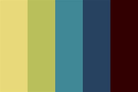 incredibly strange color palette