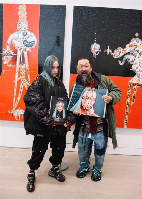 Billie Eilish Bắt Tay Cùng Nghệ Sĩ Takashi Murakami Hợp Tác Với Uniqlo